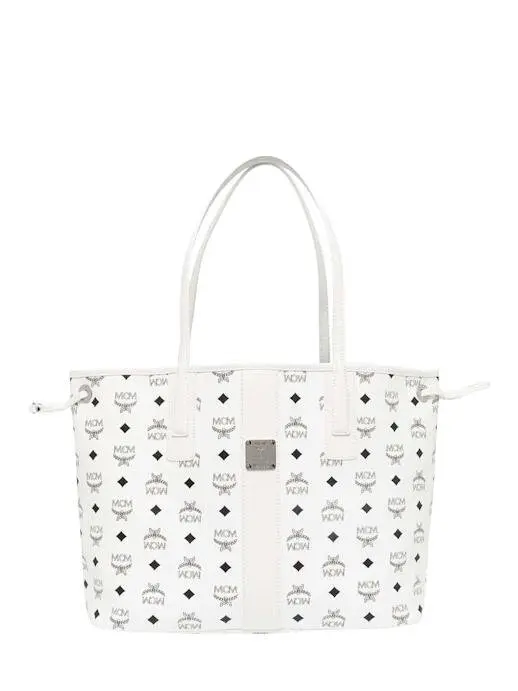 Mcm Liz Vi Medium Shopper - White