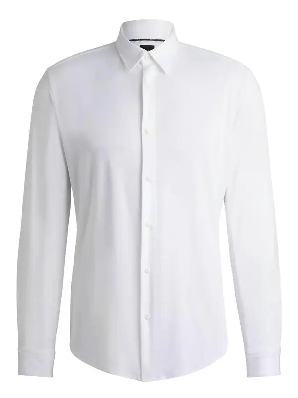 BOSS Long-sleeved Shirt - White