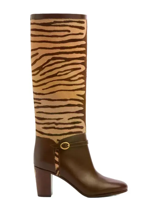 Valentino Garavani Pattie Knee-high Boots - Brown