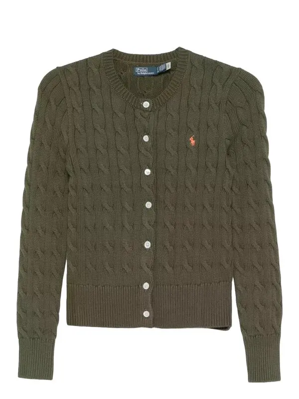 Polo Ralph Lauren Pony-embroidered Cardigan - Green