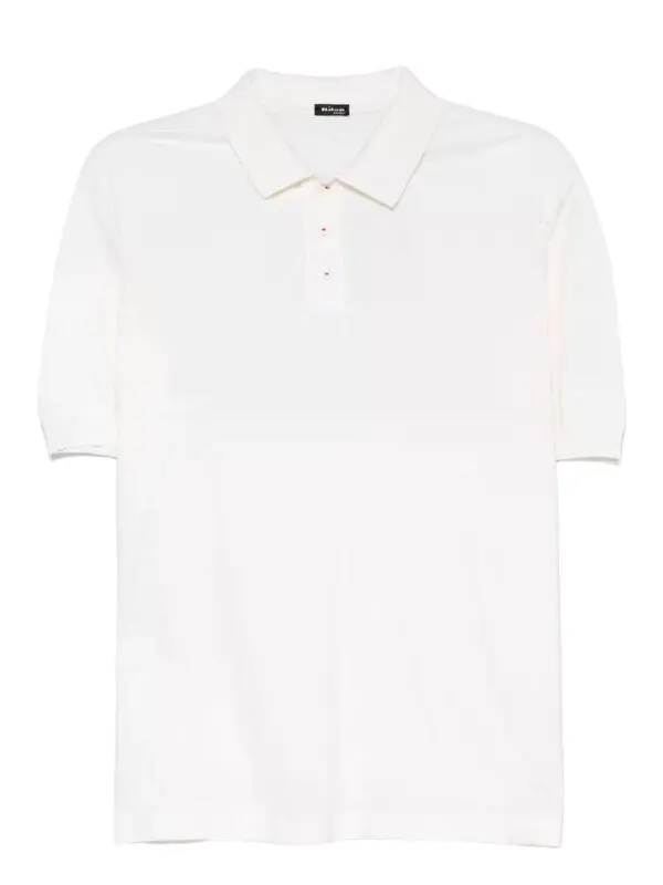 Kiton Fine-knit Polo Shirt - Neutrals