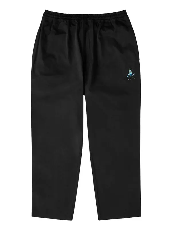 HARVEY NICHOLS Skate Tapered-leg Trousers - Black