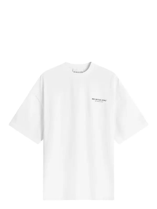 MKI MIYUKI ZOKU Design Studio T-shirt - White