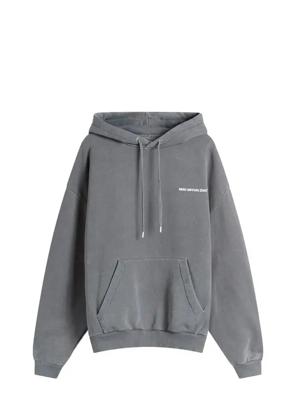 MKI MIYUKI ZOKU Uniform Hoodie - Pigment Black