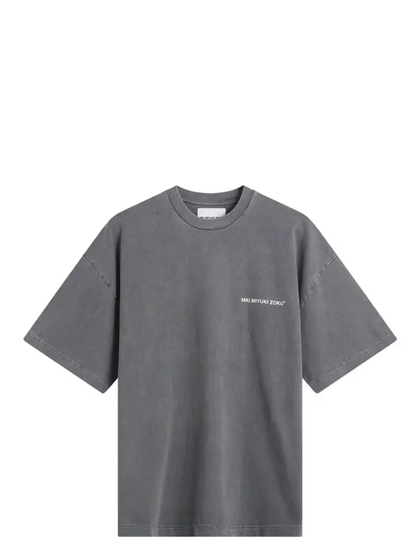 MKI MIYUKI ZOKU Uniform T-shirt - Pigment Black