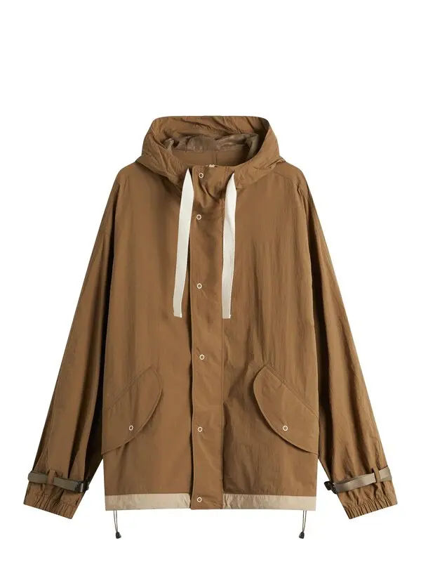 MERELY MADE Trekking Wind Parka Jacket - Peanut Brown
