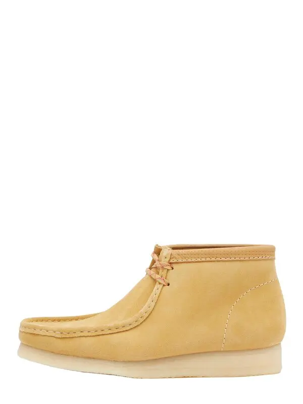 Clarks Wallabee Boot - Golden Tan Suede