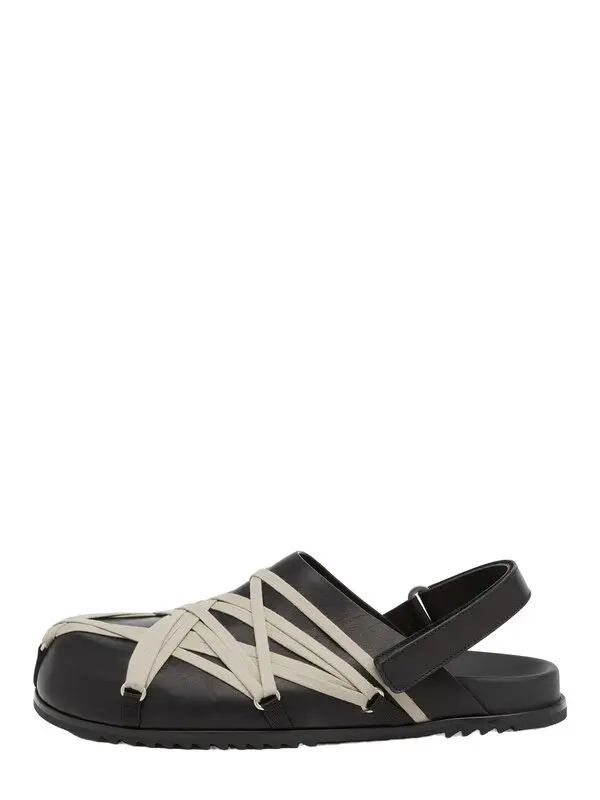 Rick Owens Megalaced Mule - Black