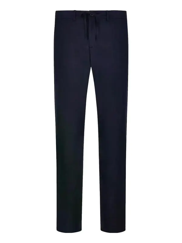 Canali Drawstring Chinos - Blue