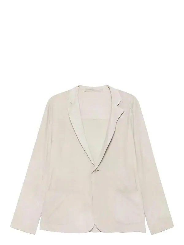 SALVATORE SANTORO Suede Jacket - Neutrals