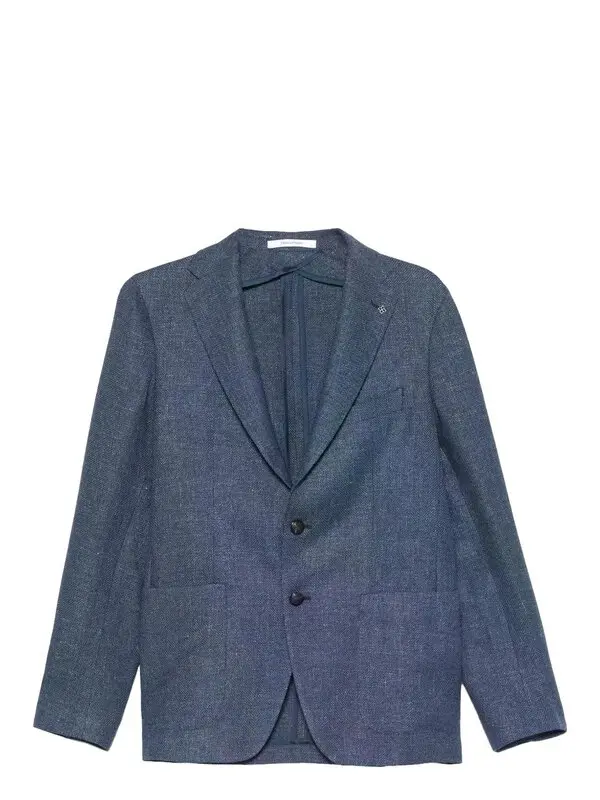 Tagliatore Single-breasted Blazer - Blue