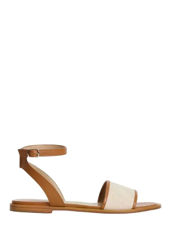Fabiana Filippi Lympia Flat Sandals - Neutrals