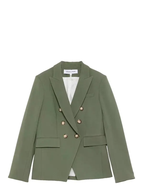 Veronica Beard Miller Dickey Blazer - Green