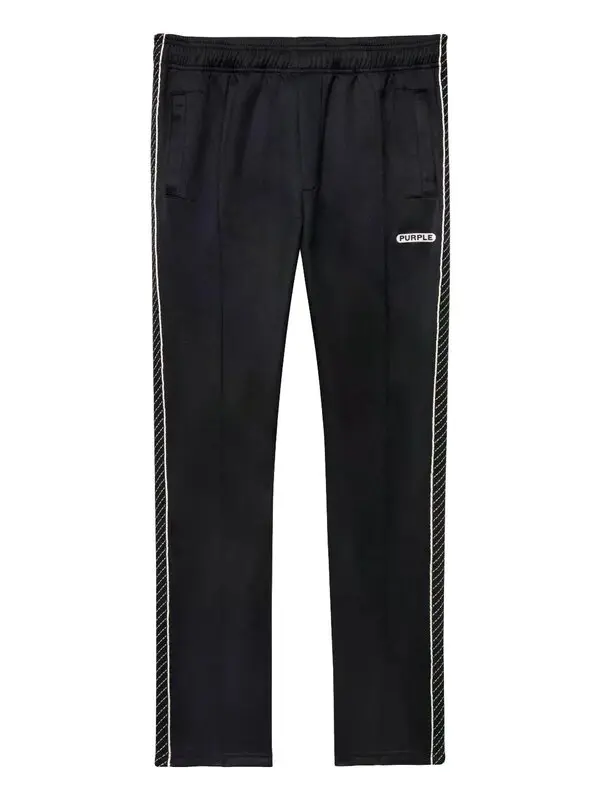 PURPLE BRAND Poly Tricot Track Pant Beauty - Black
