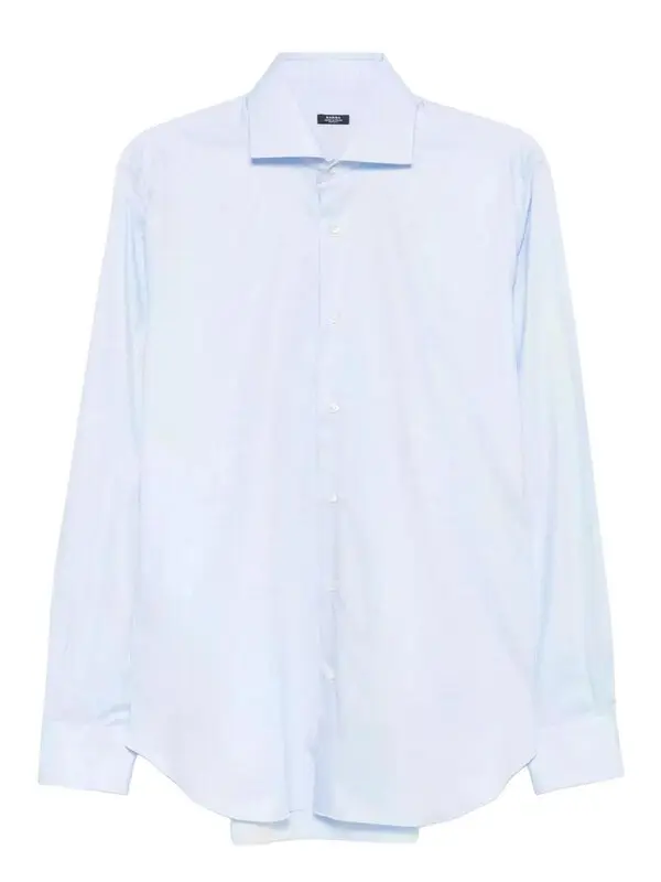 BARBA NAPOLI Long-sleeve Shirt - Blue