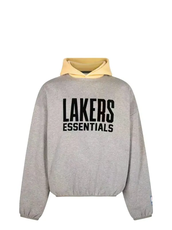 Fear Of God Lakers Fleece Hoodie - Grey