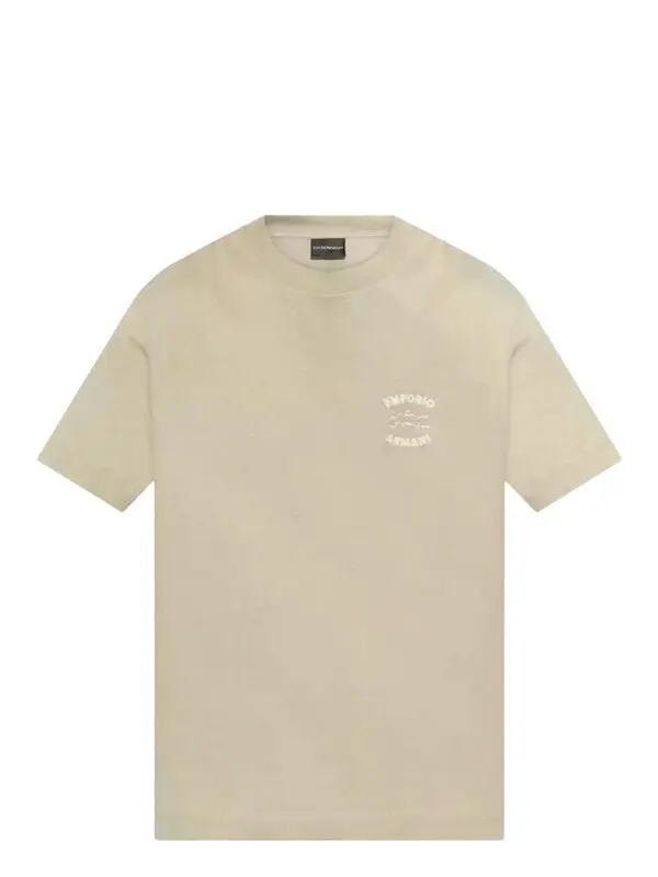 Emporio Armani Cotton T-shirt - Neutrals