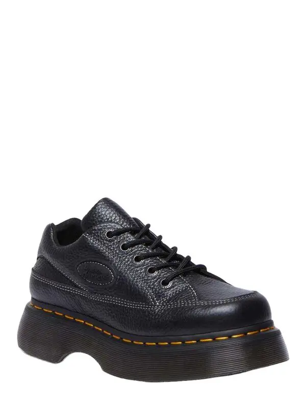 Dr. Martens Buzz 5-eye Leather Shoes - Black