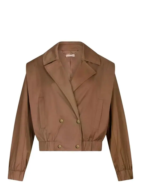 Liu Jo Double-breasted Jacket - Brown