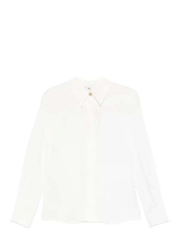 Elisabetta Franchi Crepe Shirt - White