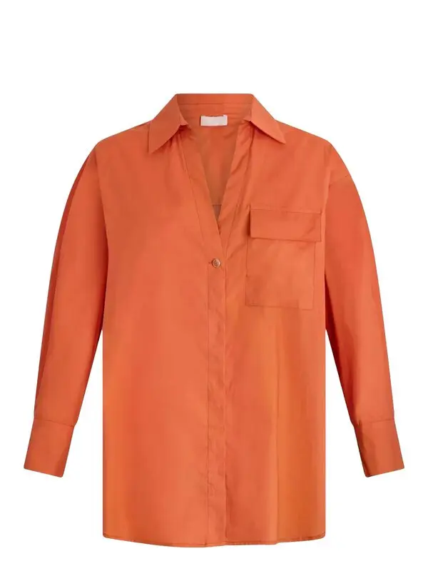 Liu Jo Cotton Shirt - Orange