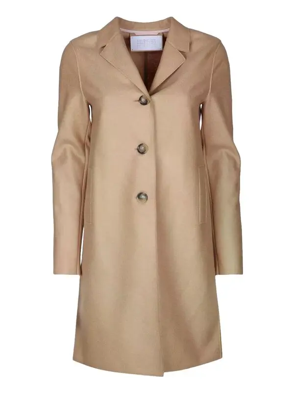 Harris Wharf London Pressed-wool Coat - Neutrals