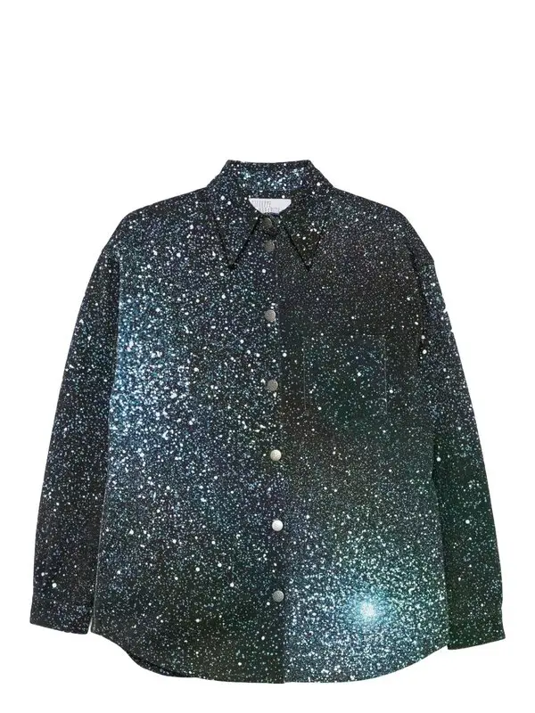 Giuseppe Di Morabito Constellation Print Shirt - Blue