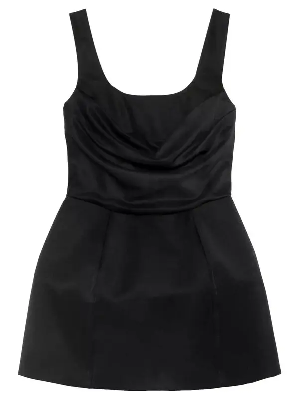 Giuseppe Di Morabito Draped Mini Dress - Black