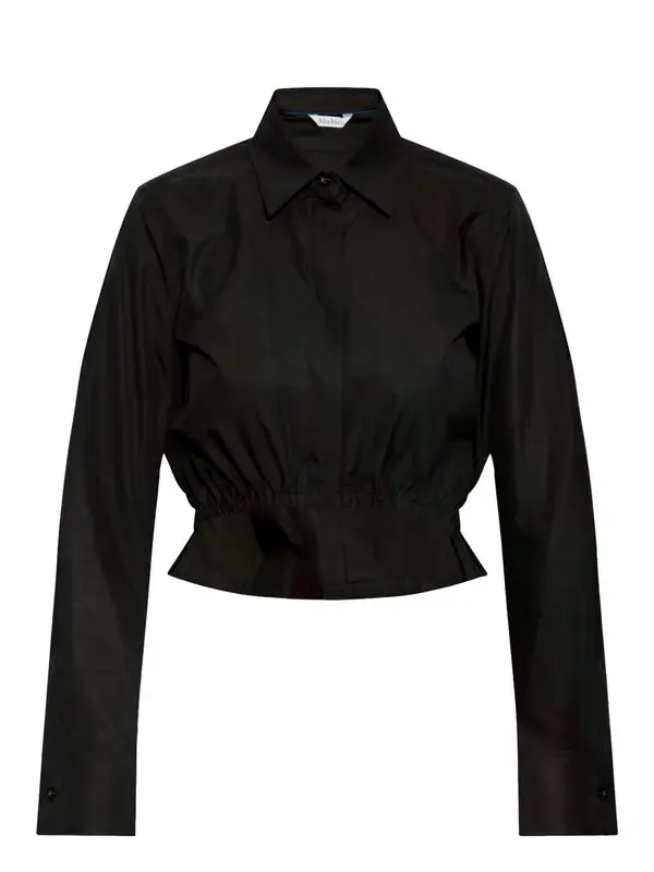 Max Mara Cotton Shirt - Black