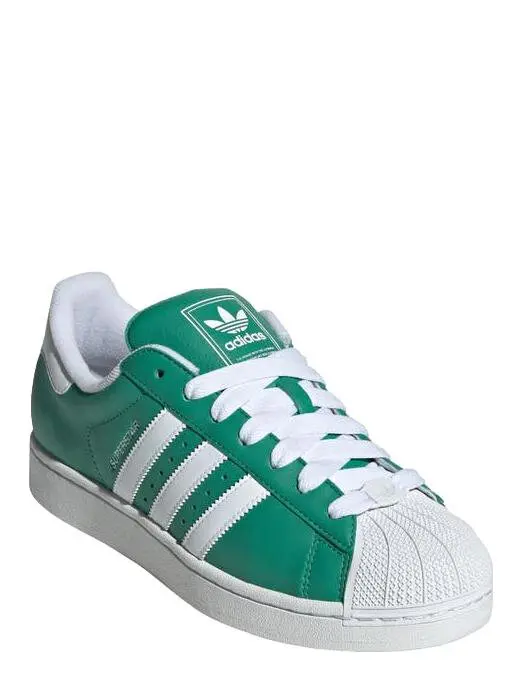 Adidas Gender Inclusive Superstar Ii Sneaker - Semi Court Green/ White/ Black
