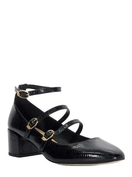Dune London Ankle Strap Pumps - Black