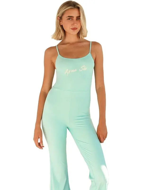 DIPPIN DAISY'S Ash Jumpsuit - Blue Tint