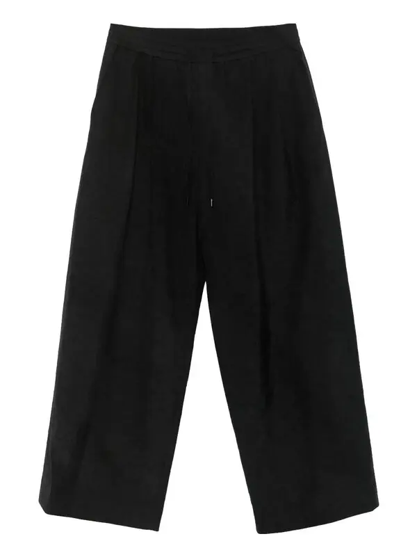 JUUN.J Crinkled Trousers - Black