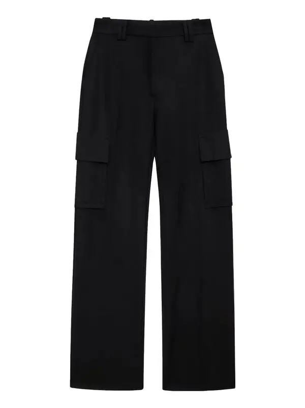 ANINE BING Dayton Cargo Trousers - Black