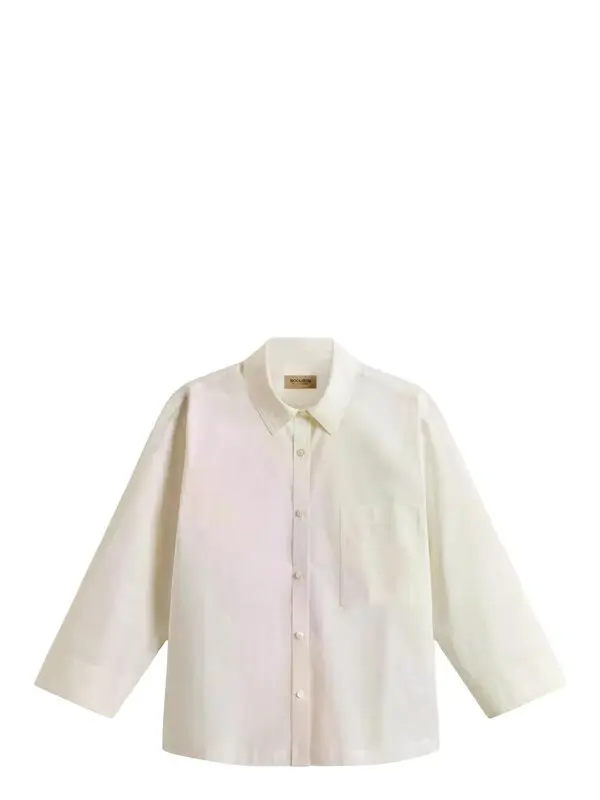 Woolrich Poplin Shirt - White