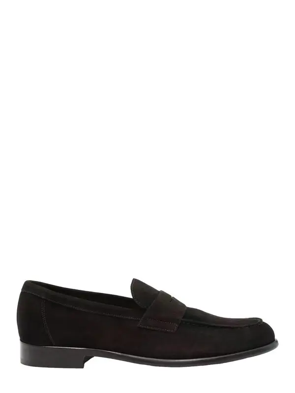 DOUCAL'S Suede Loafers - Brown