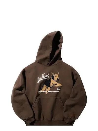 GOLF LE FLEUR Darryl Hoodie - Brown