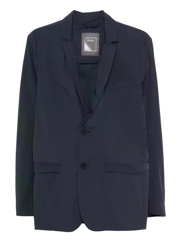 Herno Lightweight Blazer - Blue