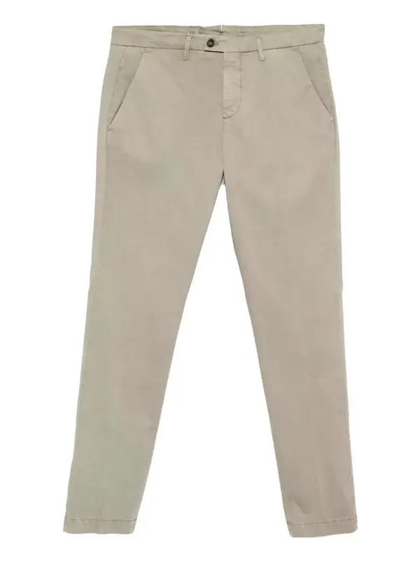 Corneliani Tapered Chinos - Green