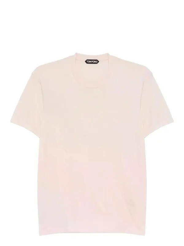 TOM FORD Mélange-effect T-shirt - Pink