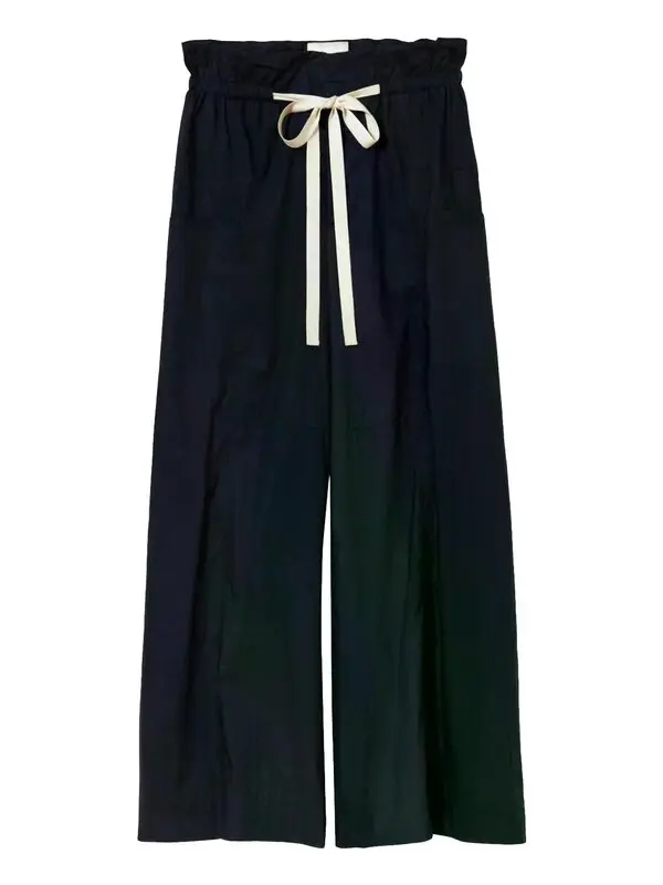 Plan C Straight-leg Trousers - Blue