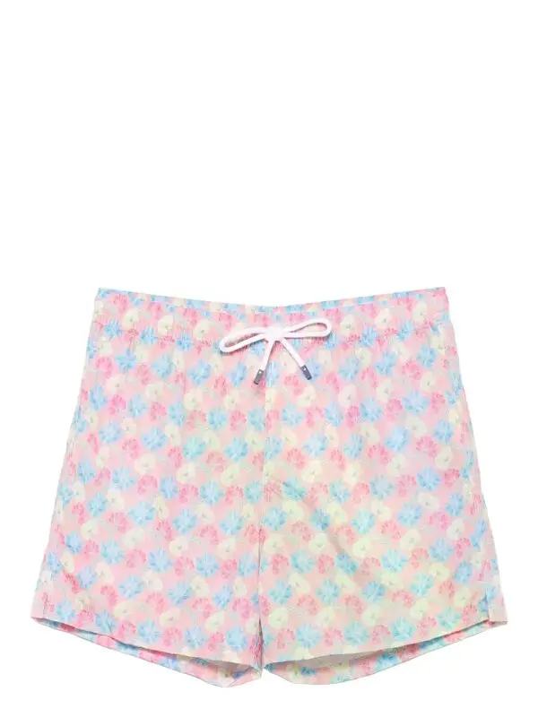 Fedeli Madeira Swim Shorts - Pink