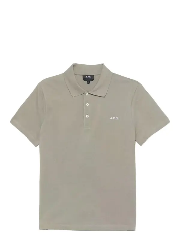 A.p.c. Carter Polo Shirt - Green