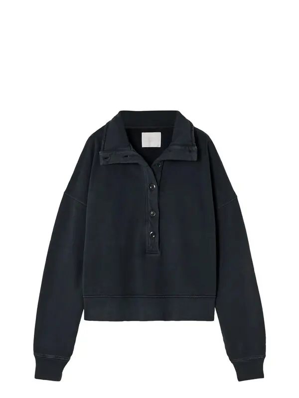 Citizens Of Humanity Mirelle Cropped Sweatshirt - Gray