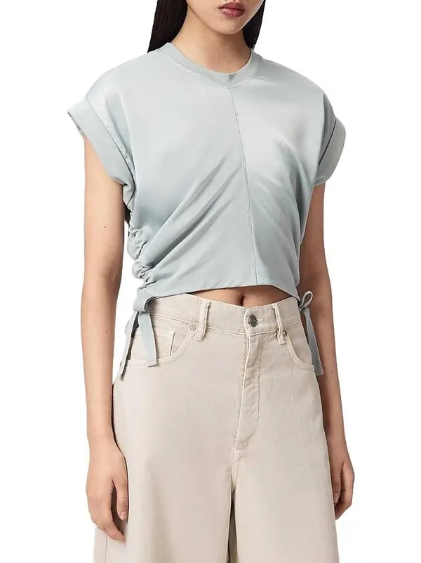 ALLSAINTS Mira Satin Tee - High Rise
