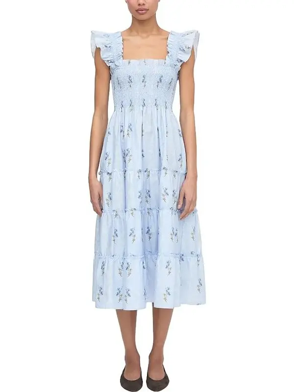 Hill House Home Ellie Nap Dress - Bluebell Waltz