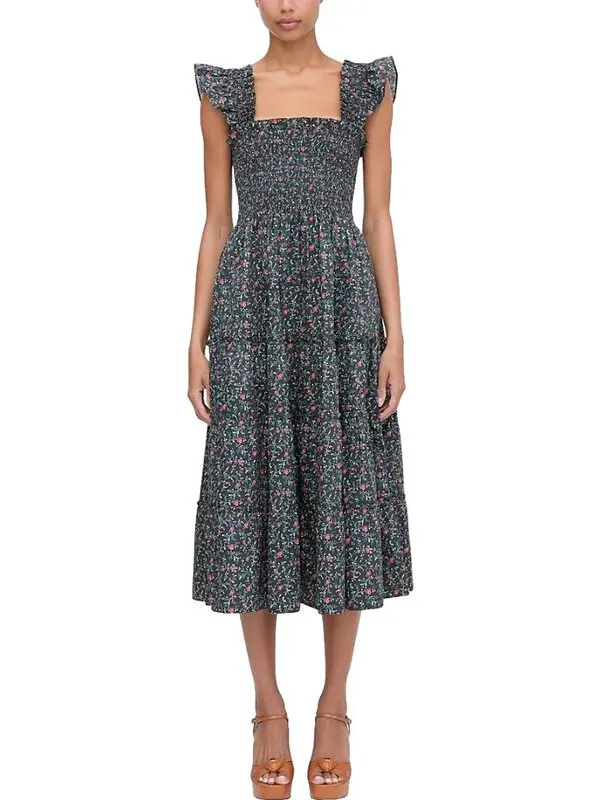 Hill House Home Ellie Nap Dress - Florentine Ditsy