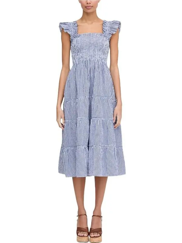 Hill House Home Ellie Nap Dress - Navy Gingham