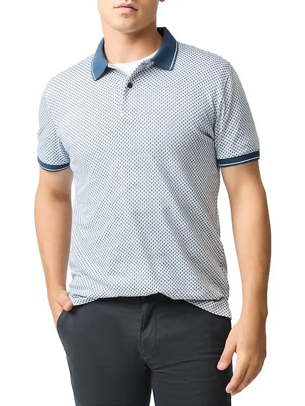 Rodd & Gunn Lynden Slim Fit Polo Shirt - Snow