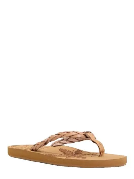 Roxy Feel Breezie Flip Flop - Open Tan